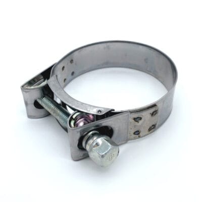 W2 Band Clamp - 112-121mm Heavy Duty Single Bolt Clamp - SCL Exhausts